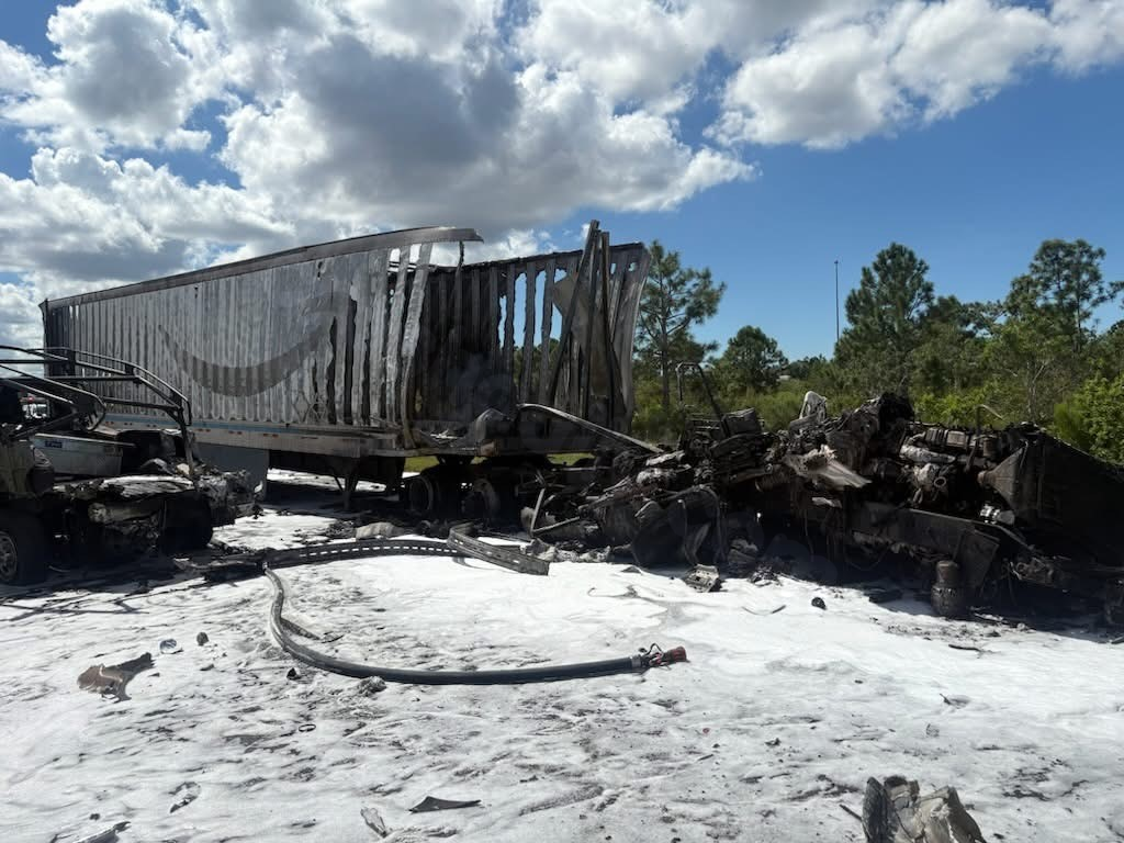 Amazon truck crash shuts down section of I-75 nor… - CrashDaily.com